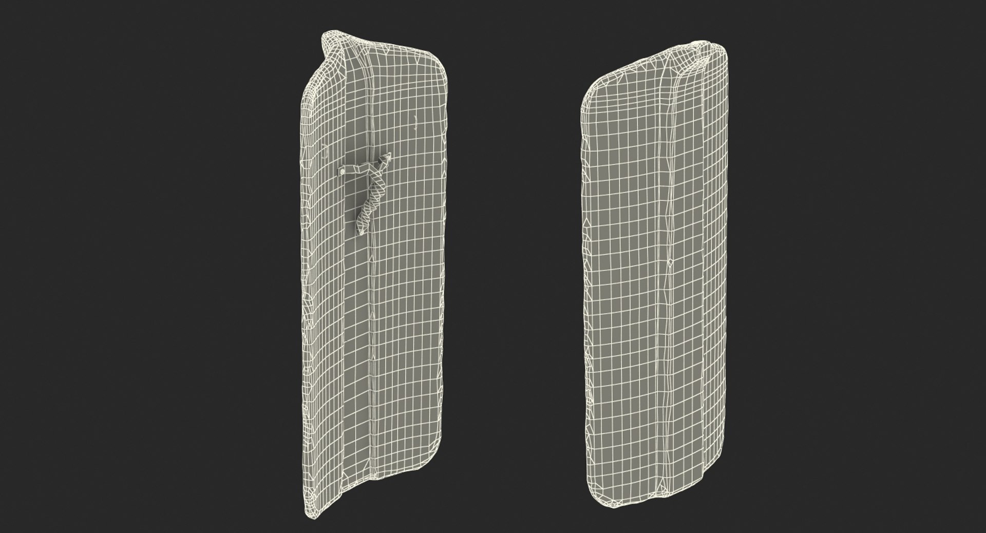 Pavise italian medieval shield 3D model | 1144475 | TurboSquid