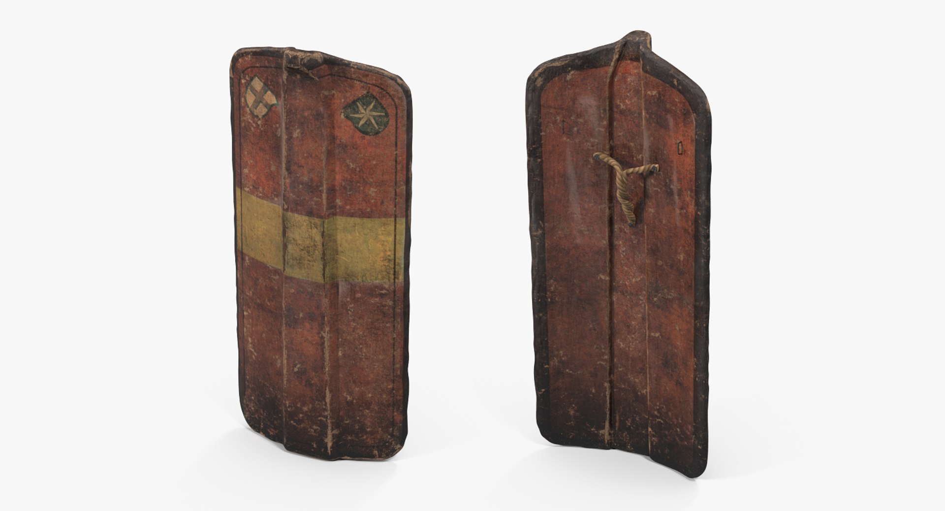 Pavise italian medieval shield 3D model | 1144475 | TurboSquid