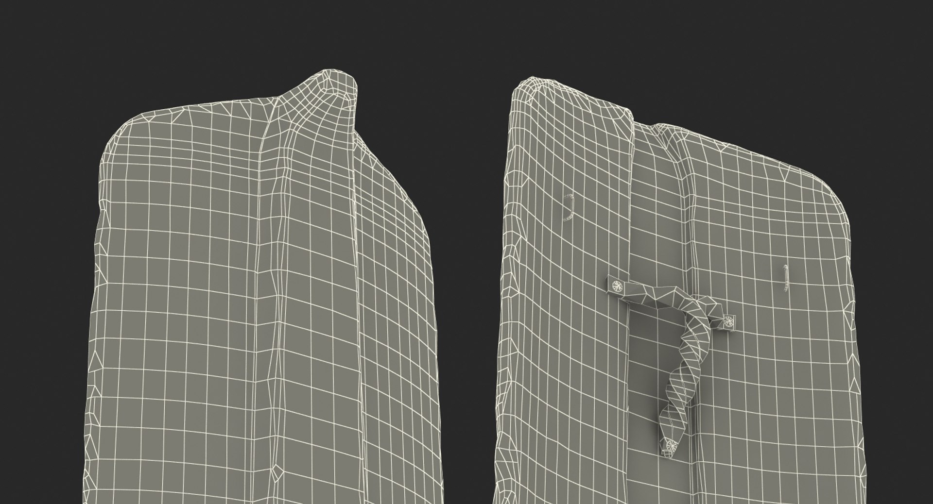 Pavise italian medieval shield 3D model | 1144475 | TurboSquid