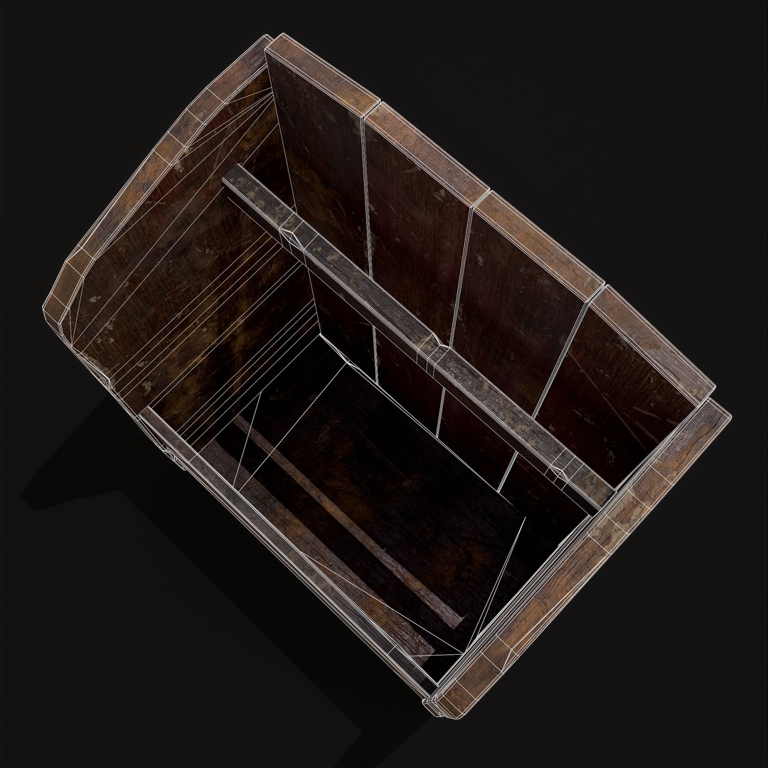 Medieval Counter Top Dishes Rack 3D - TurboSquid 1937653