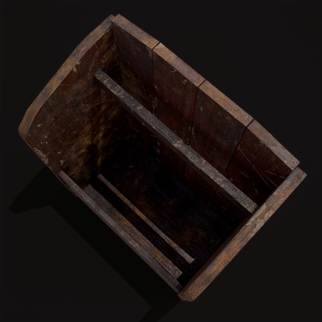 Medieval Counter Top Dishes Rack 3D - TurboSquid 1937653