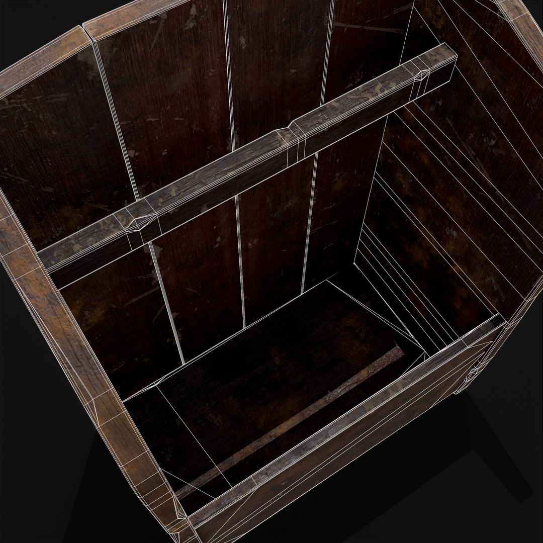 Medieval Counter Top Dishes Rack 3D - TurboSquid 1937653