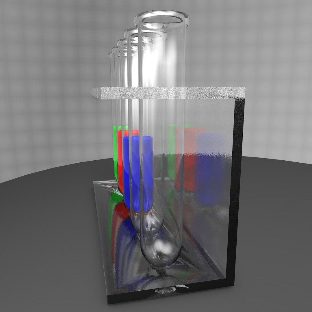 3D test tube model - TurboSquid 1202585