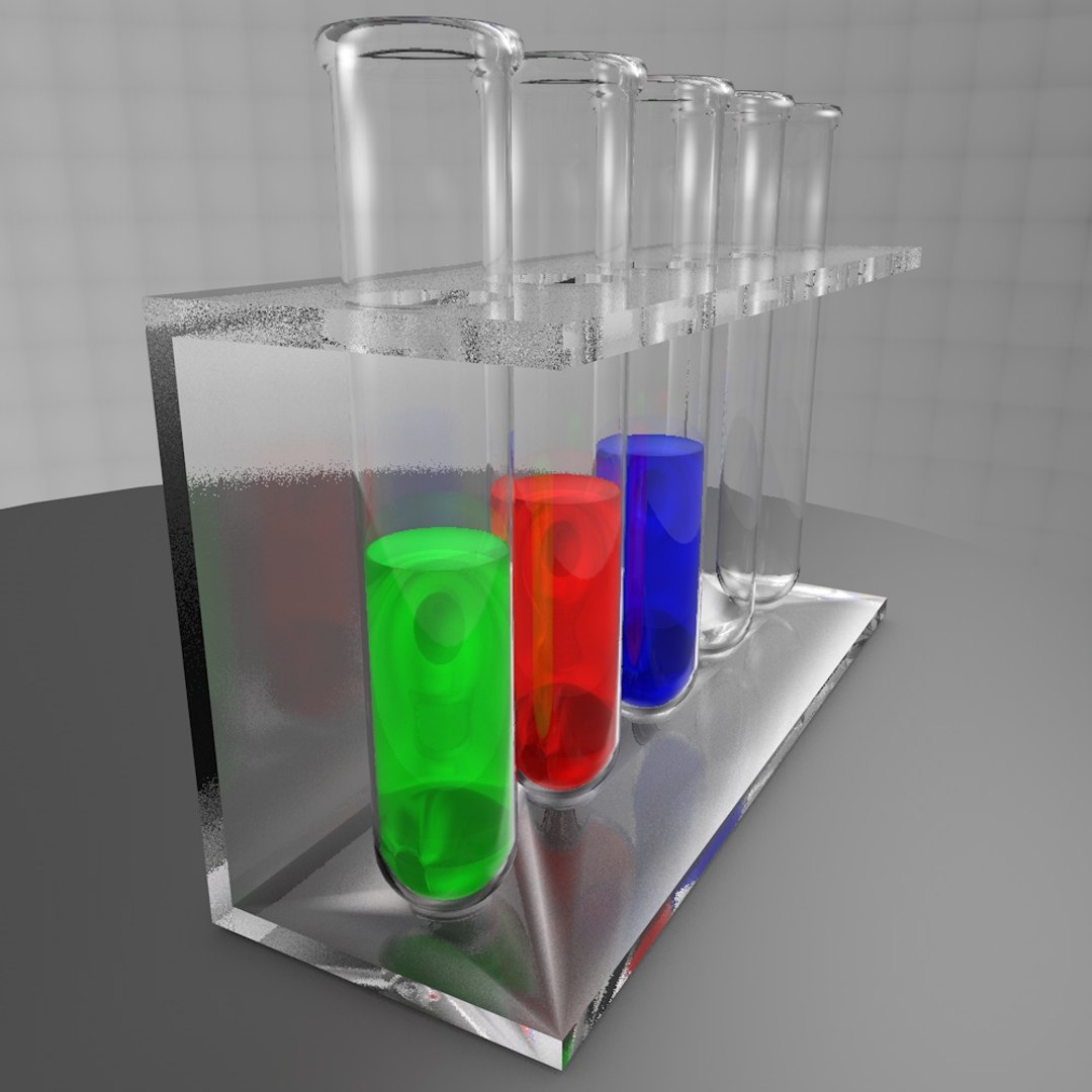 3D test tube model - TurboSquid 1202585