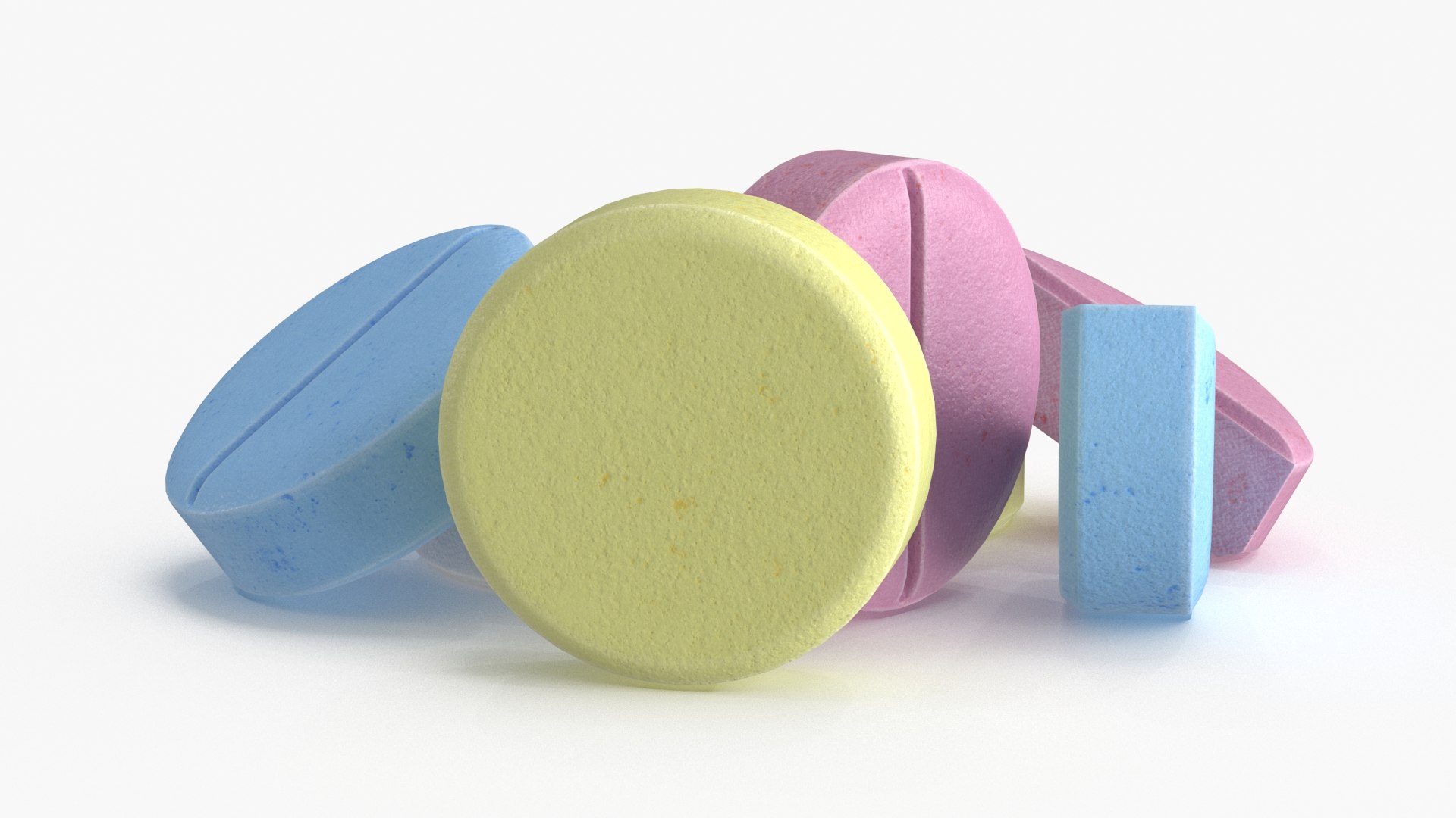 Medication Pill Set 3D Model - TurboSquid 2271714