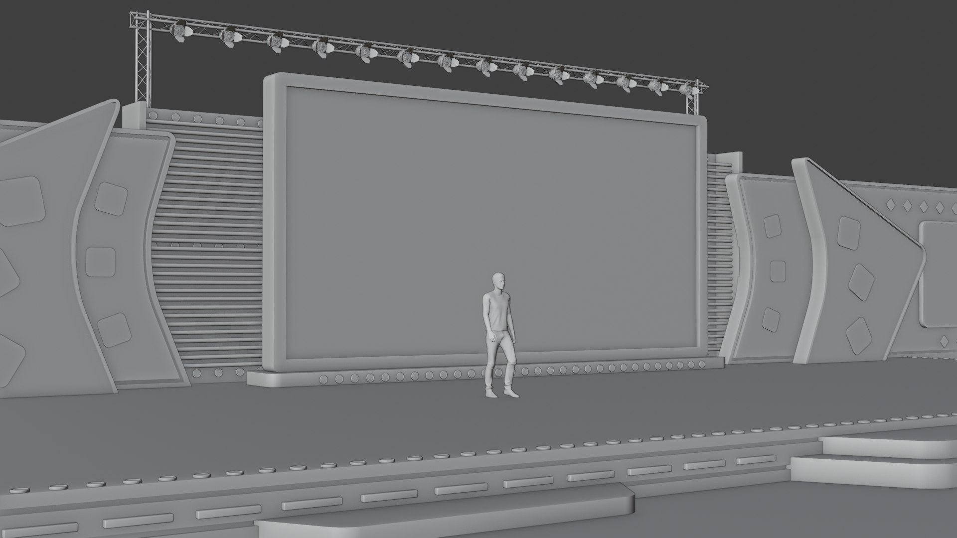 3D model Entertainment Concert Event Stage 3D Model - TurboSquid 2140931