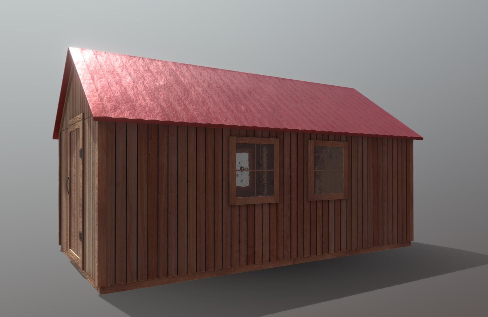 Modular Shed 3D Model - TurboSquid 1451975