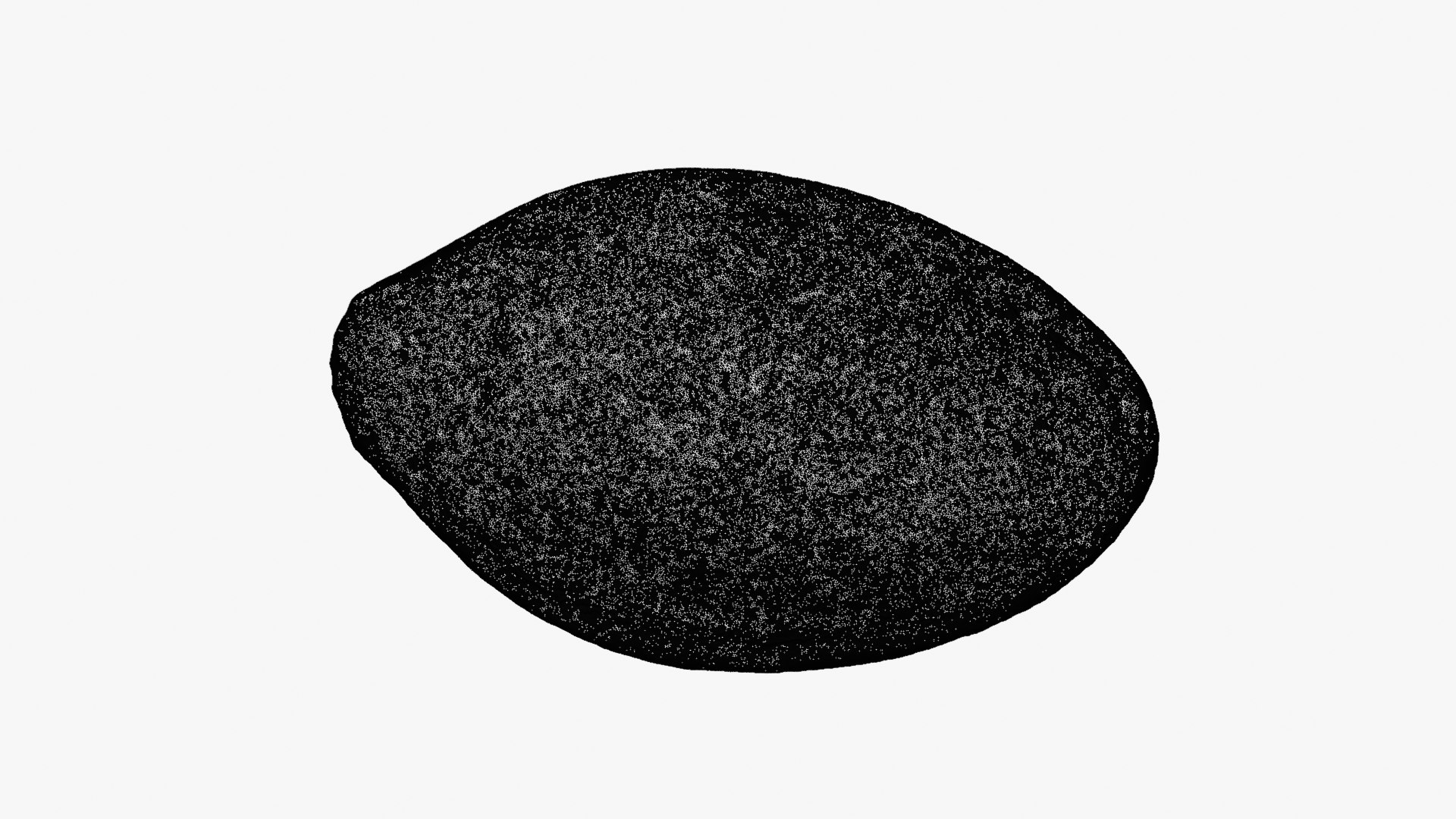 Pumpkin Seed 02 - For 3D Print 3D Model - TurboSquid 2509652