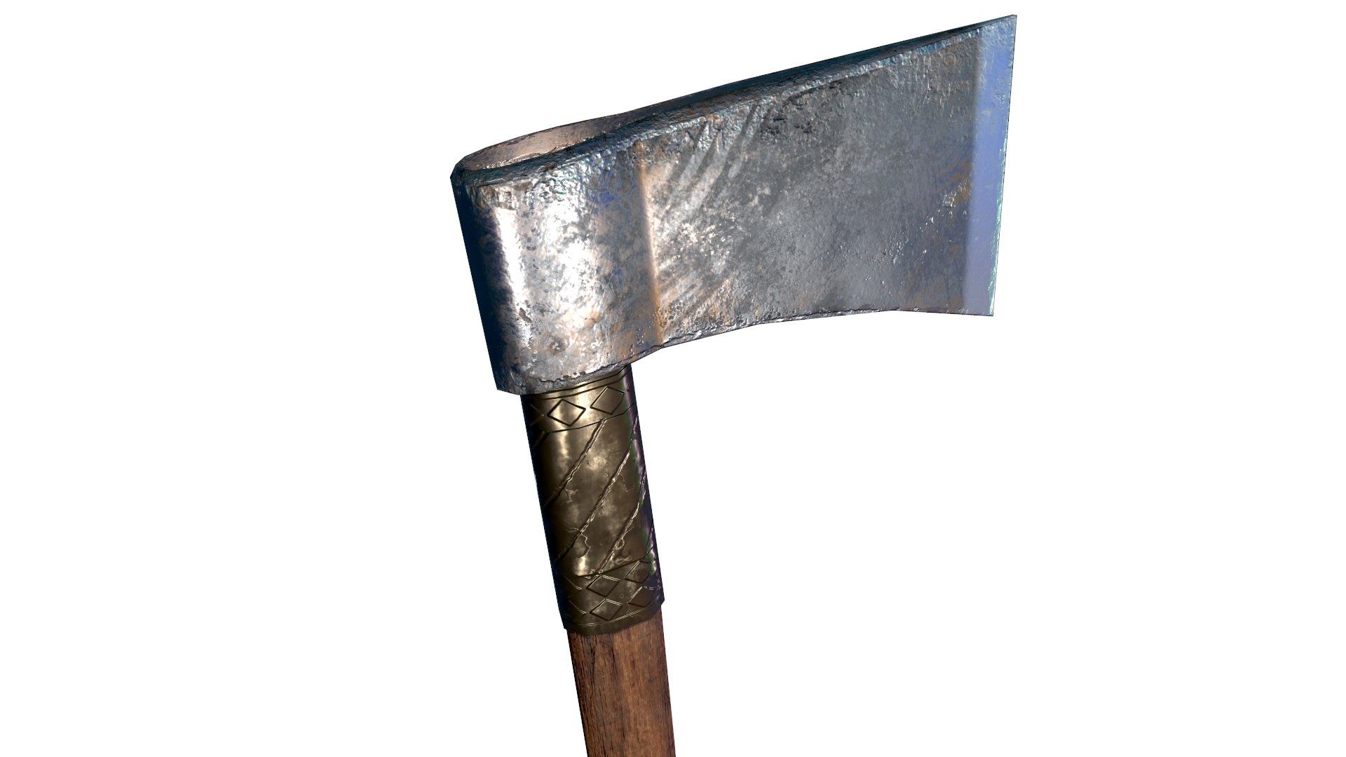 Helmet Axe Shield 3D Model - TurboSquid 1463830