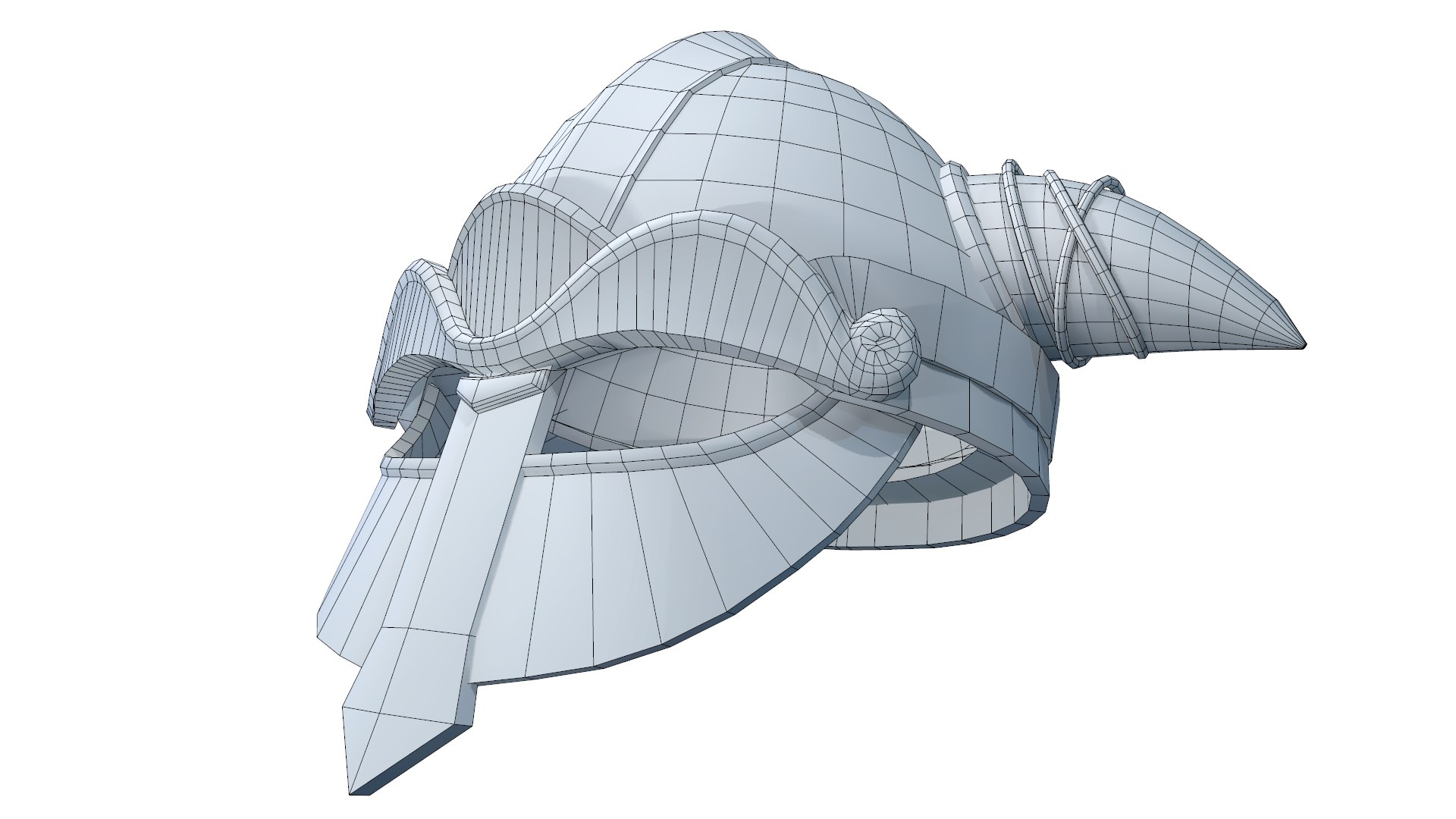 Helmet Axe Shield 3D Model - TurboSquid 1463830