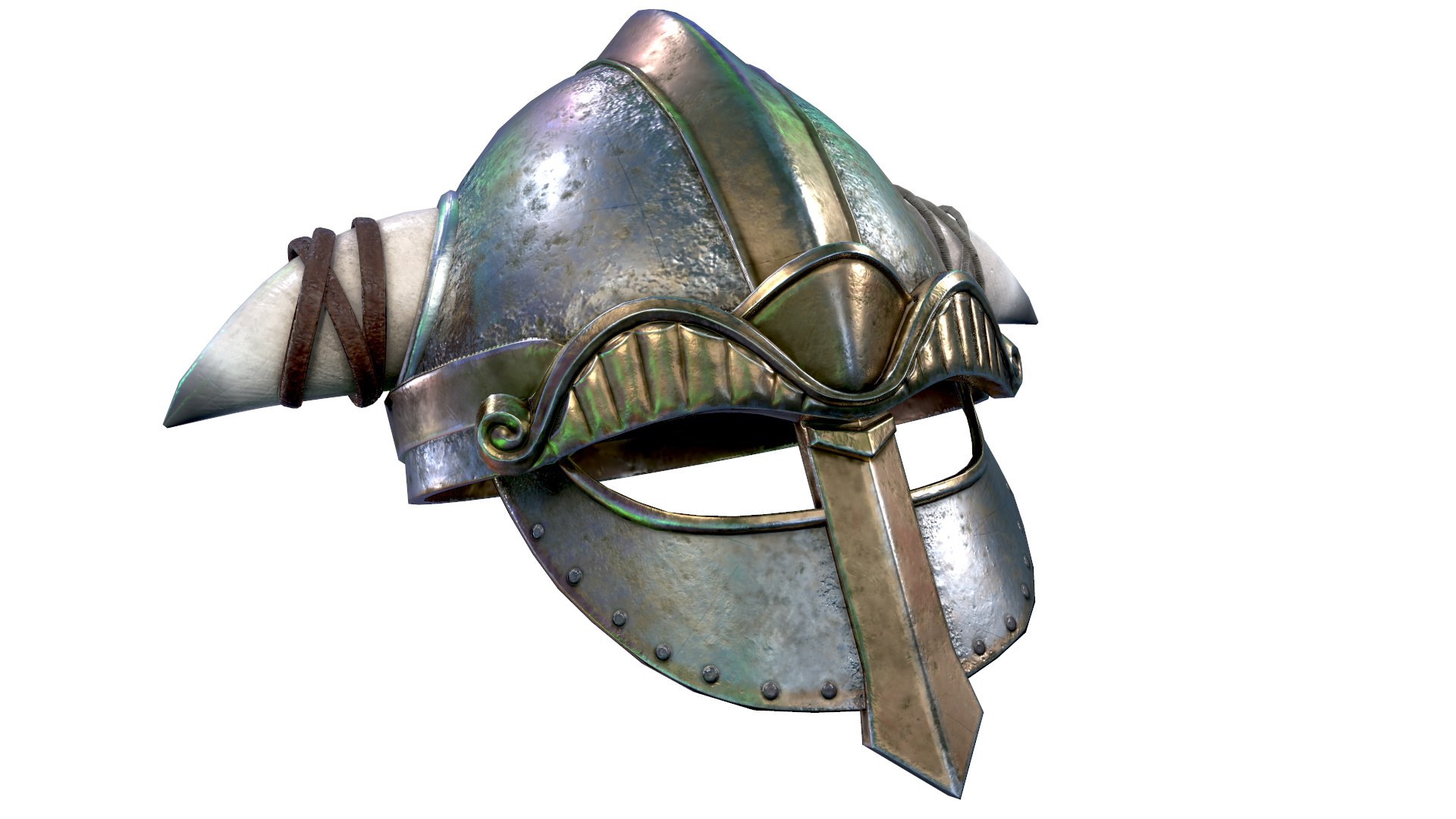 Helmet Axe Shield 3D Model - TurboSquid 1463830
