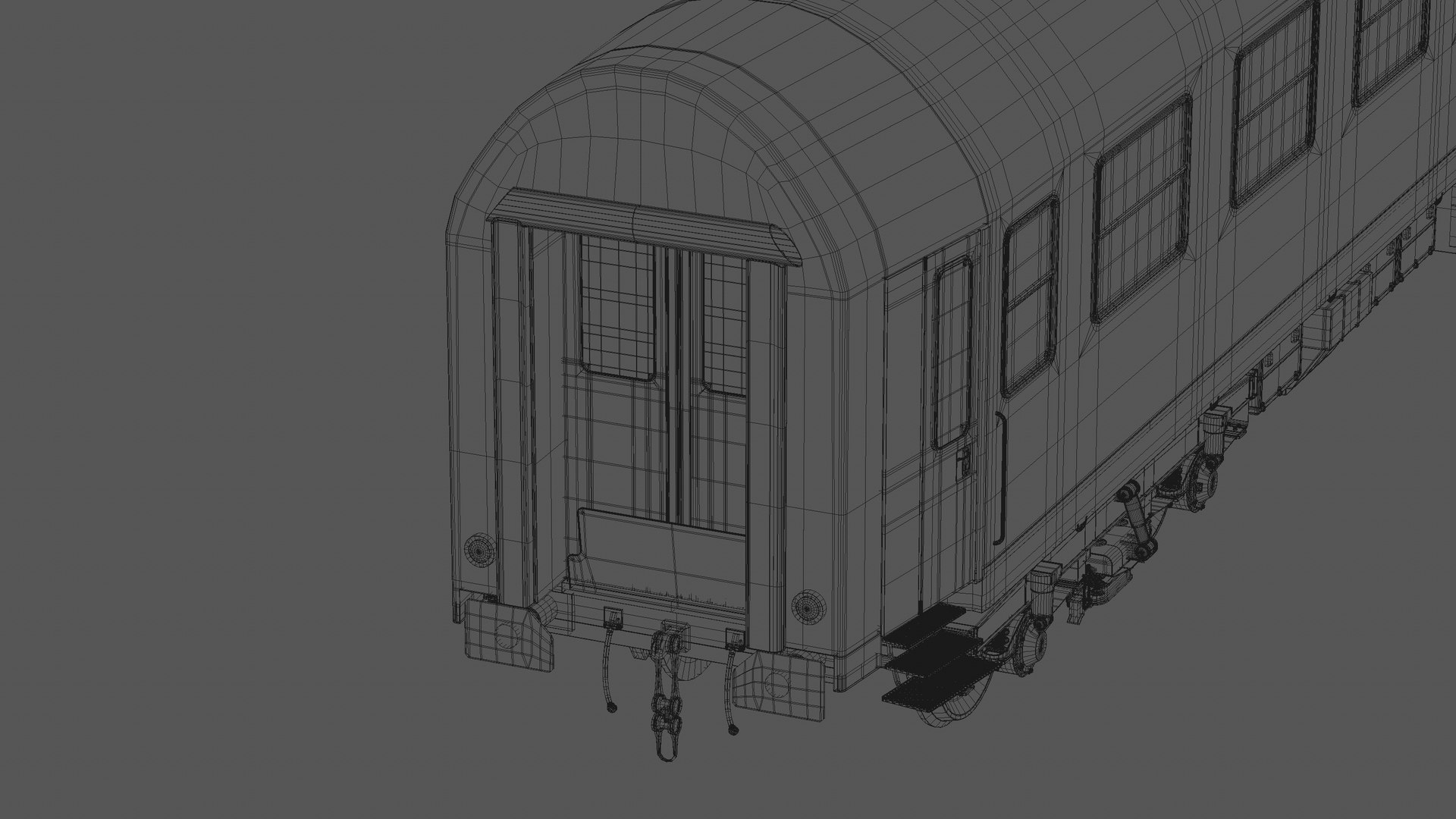 Passenger Train Car 3D Model - TurboSquid 1430574