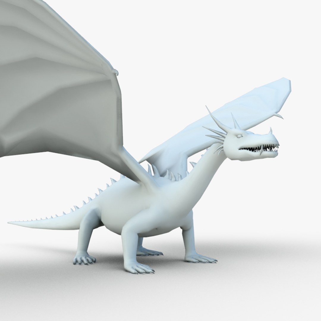 3d dragon model