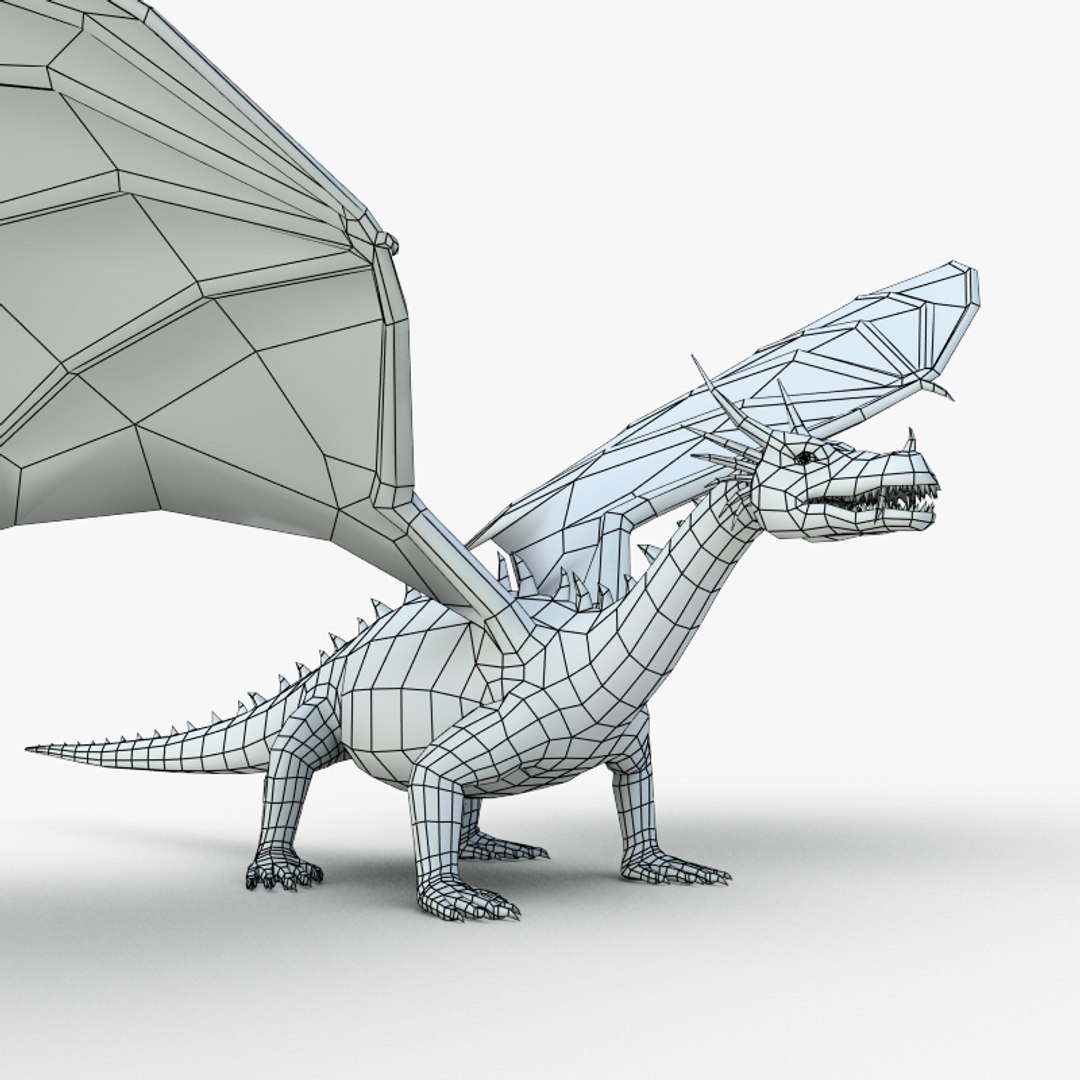 3d dragon model