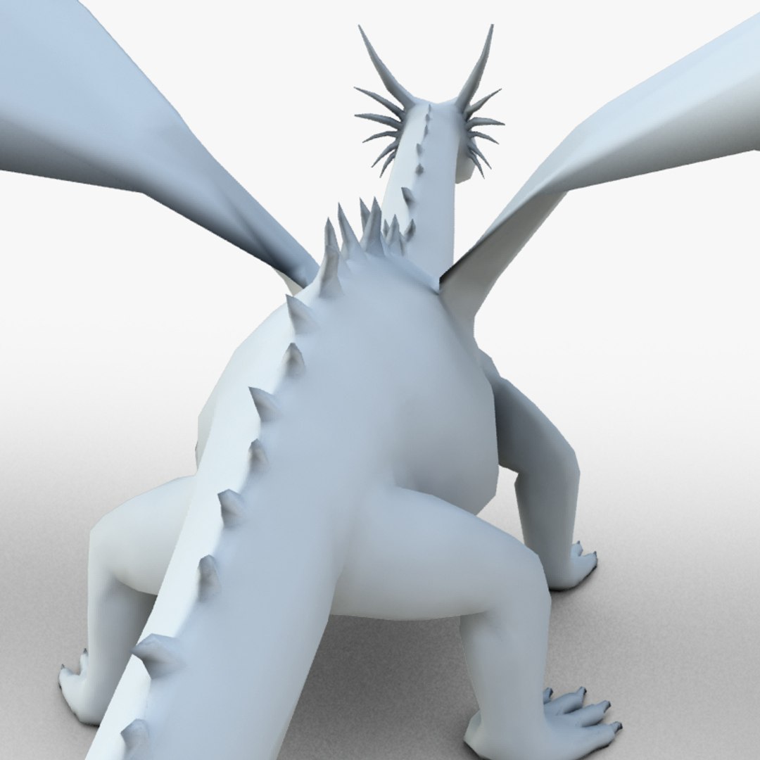 3d dragon model
