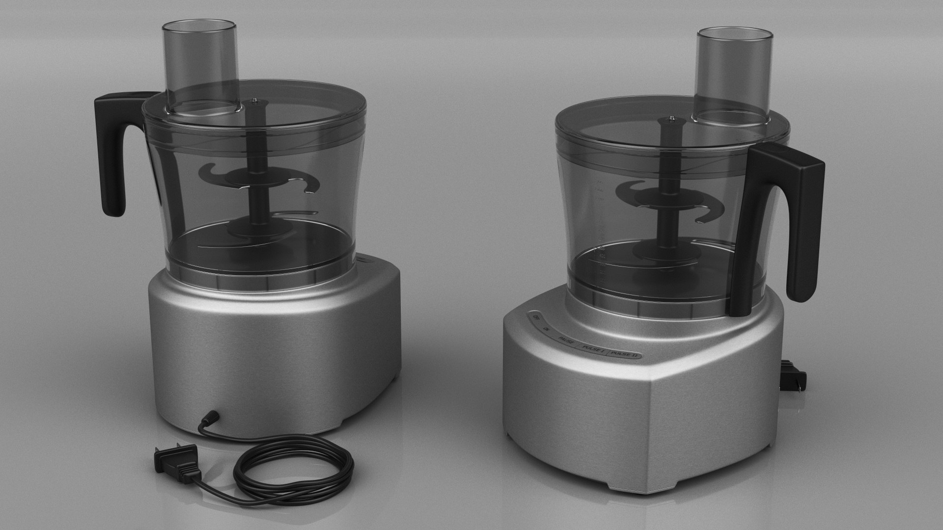 Electric Food Processor 3D model - TurboSquid 2134063