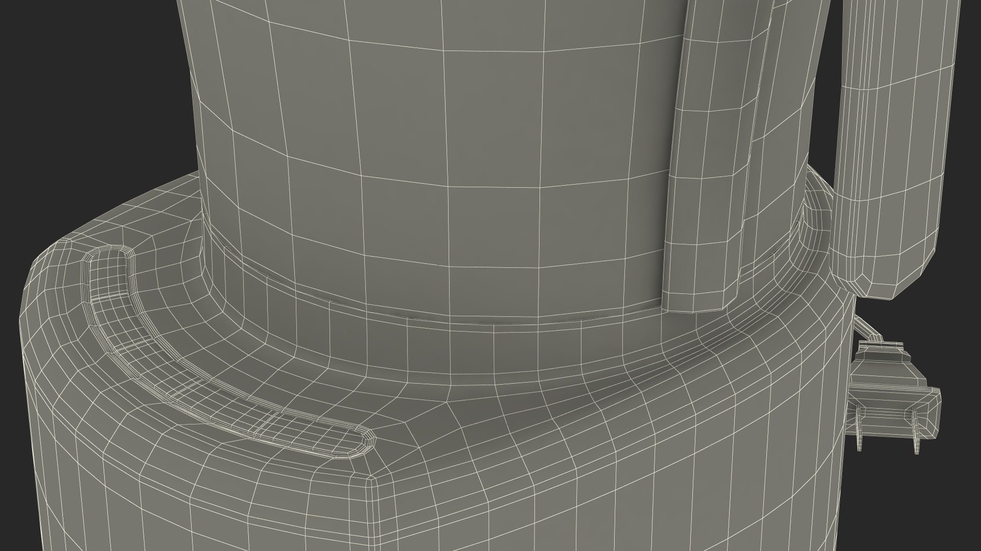 Electric Food Processor 3D model - TurboSquid 2134063