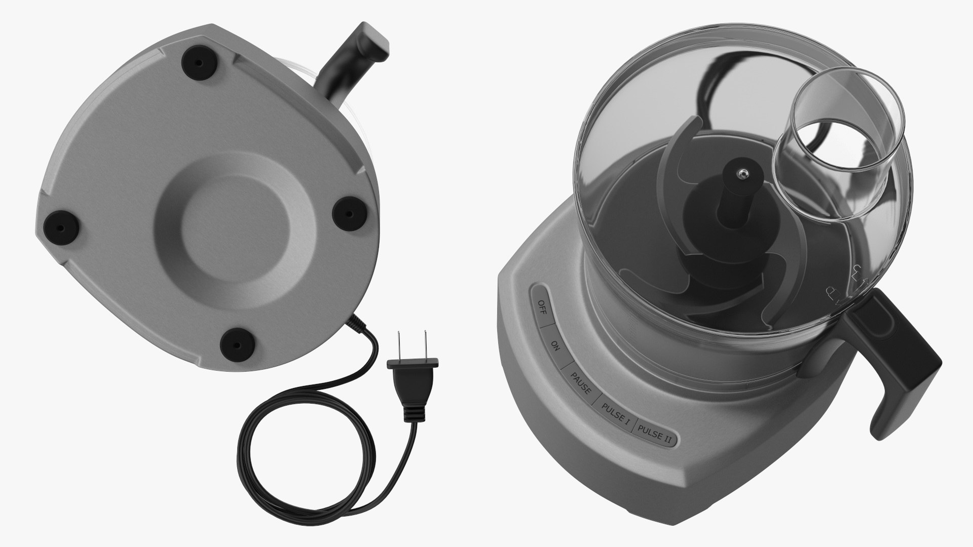Electric Food Processor 3D model - TurboSquid 2134063