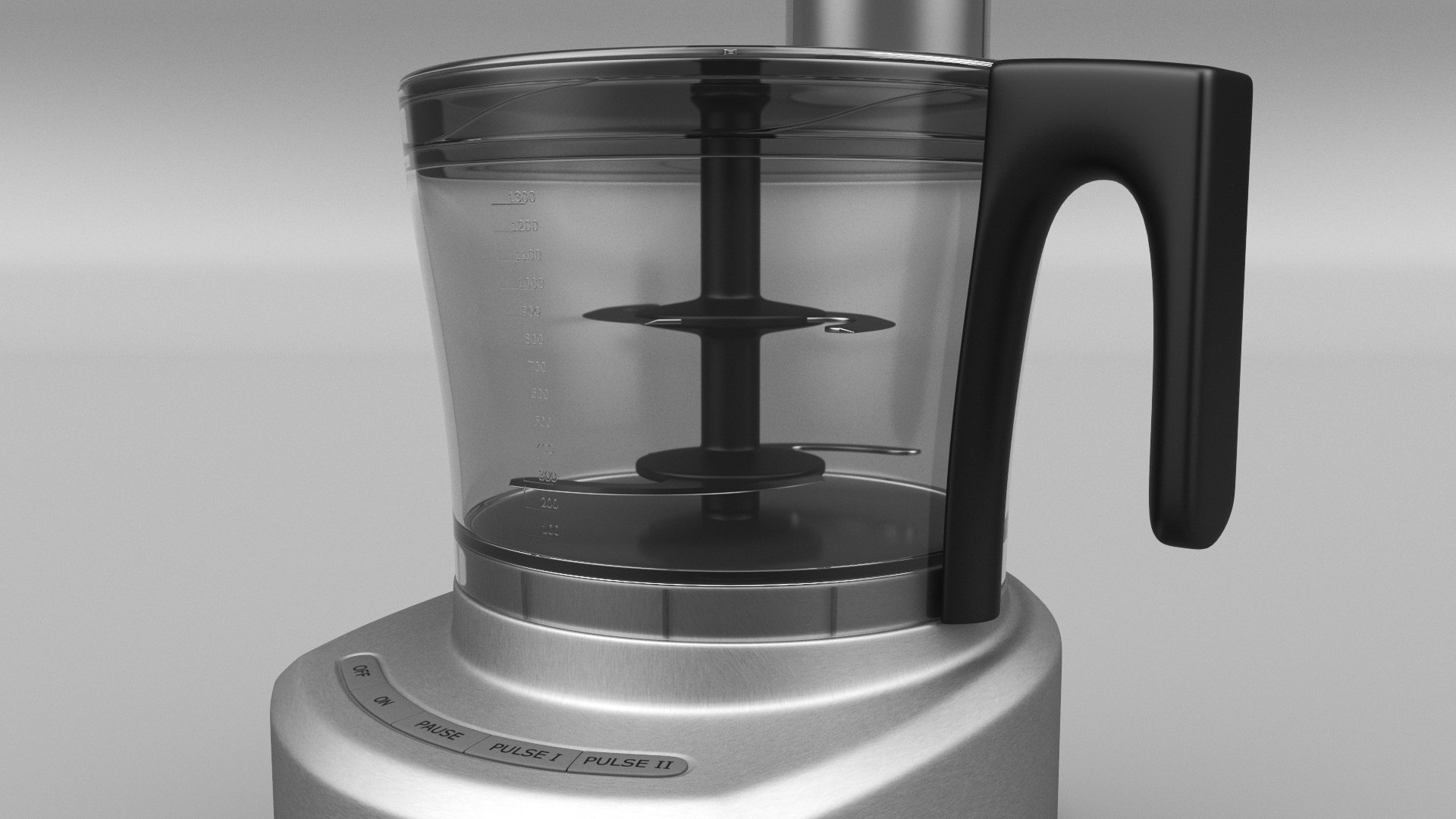 Electric Food Processor 3D model - TurboSquid 2134063