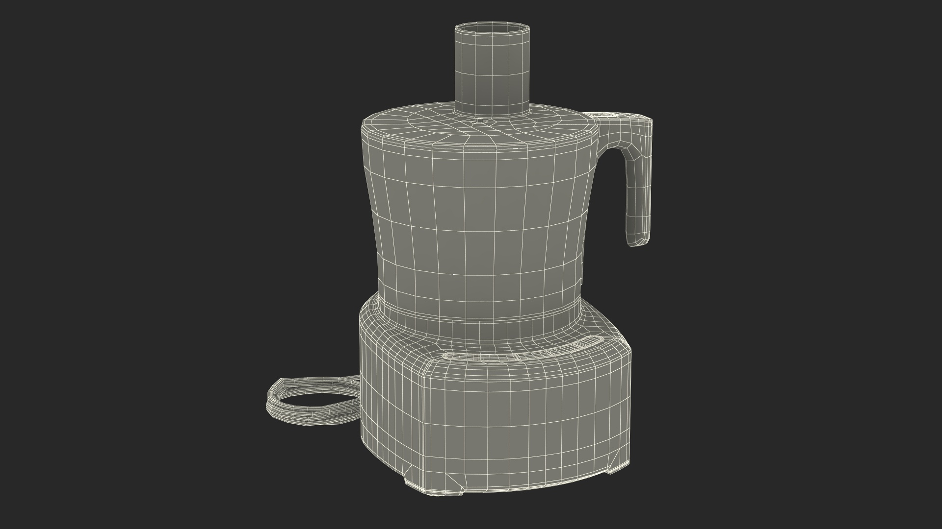 Electric Food Processor 3D model - TurboSquid 2134063