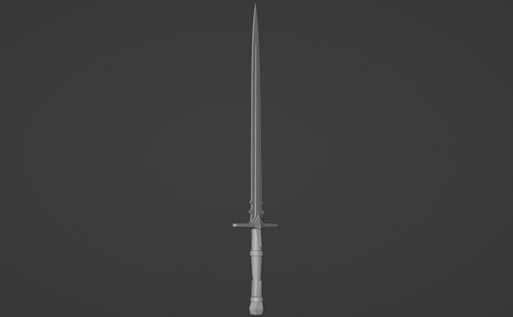 High Res Dark Sword 3D Model - TurboSquid 1970961