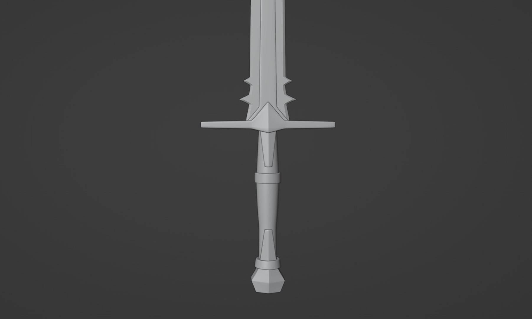 High Res Dark Sword 3D Model - TurboSquid 1970961