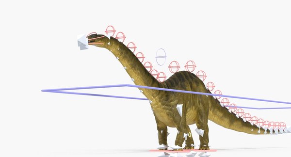 Dinosaurs rigged 3D - TurboSquid 1182812