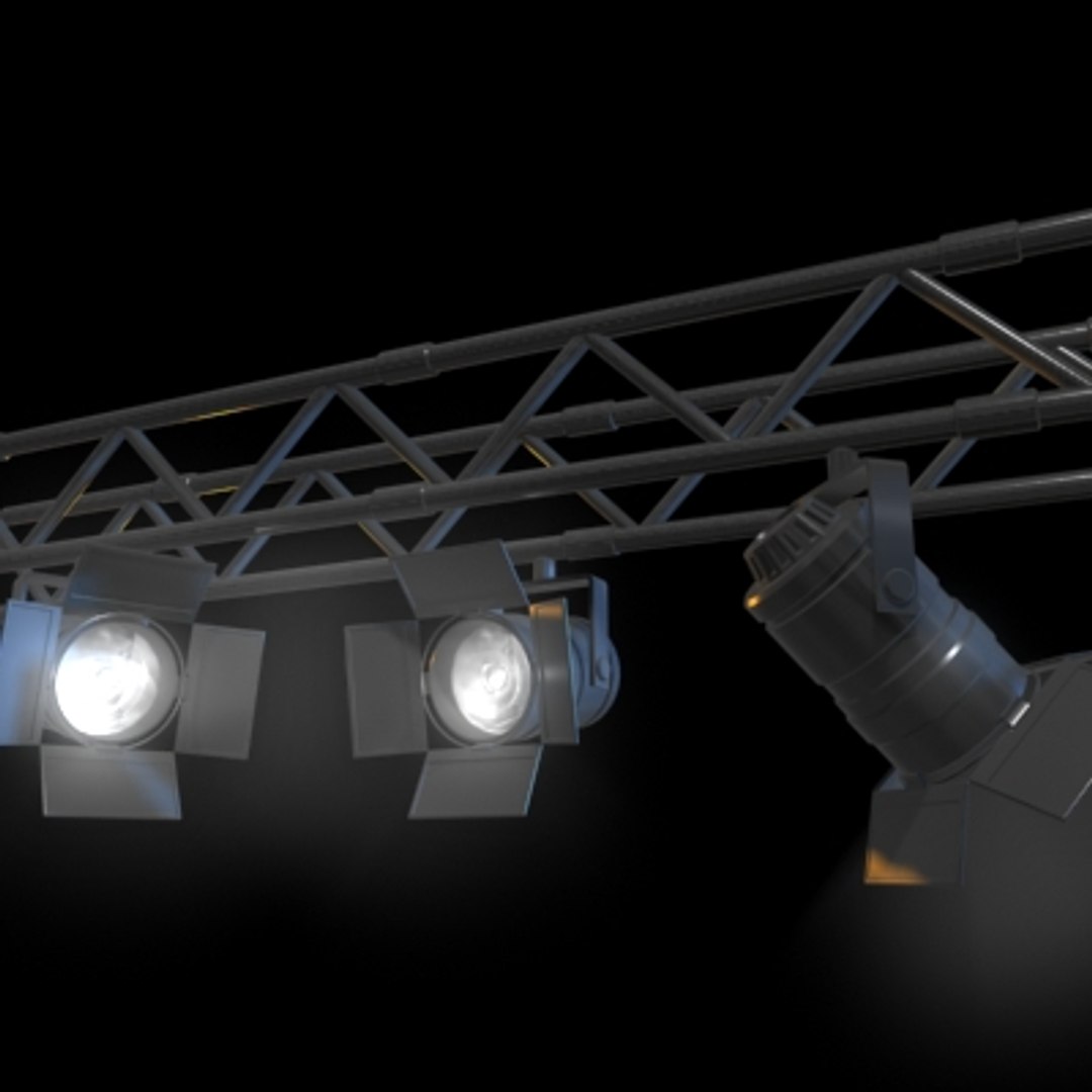 Lighting Rig 3d Model