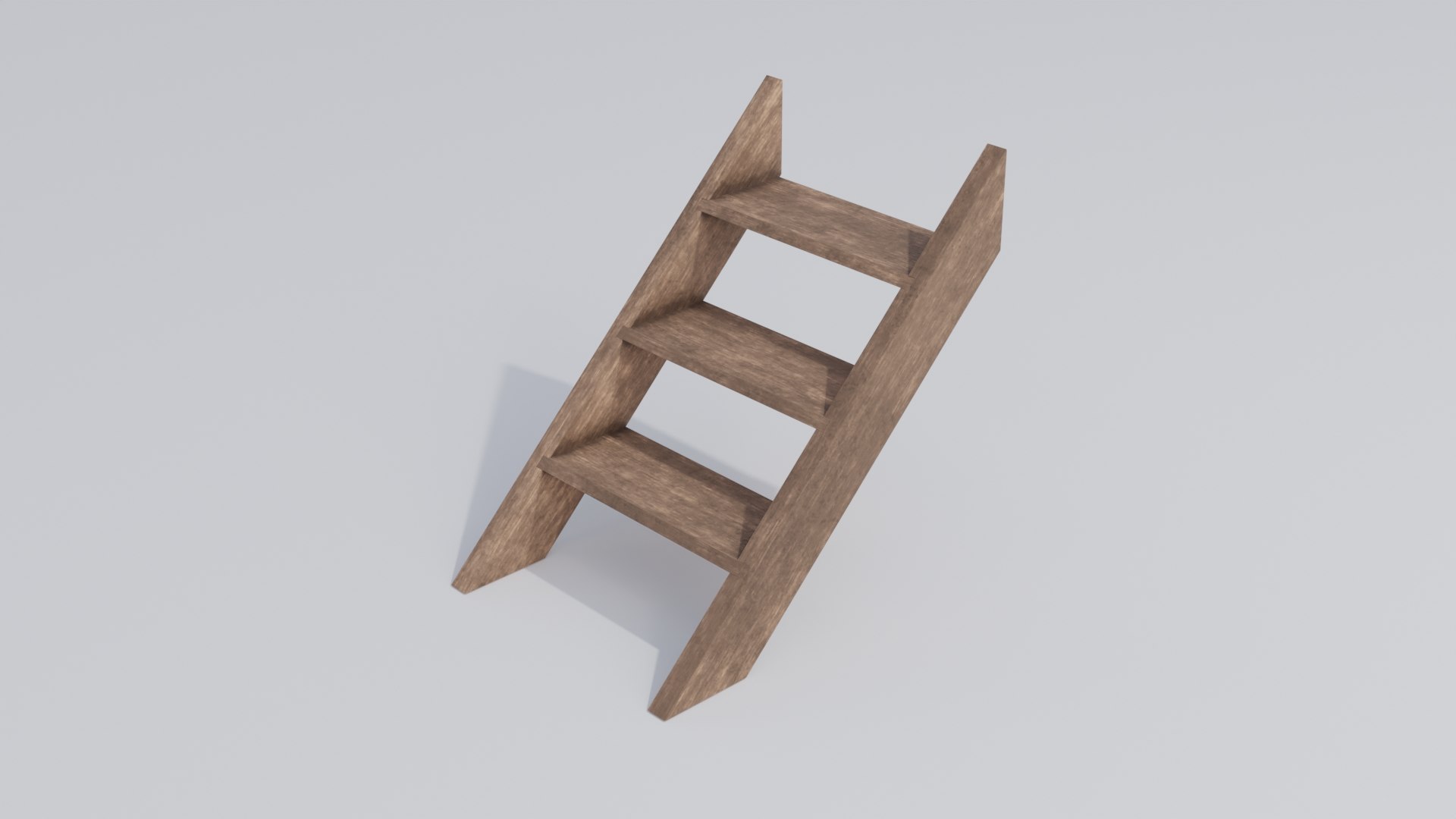 Wooden Stair Model - TurboSquid 1937125