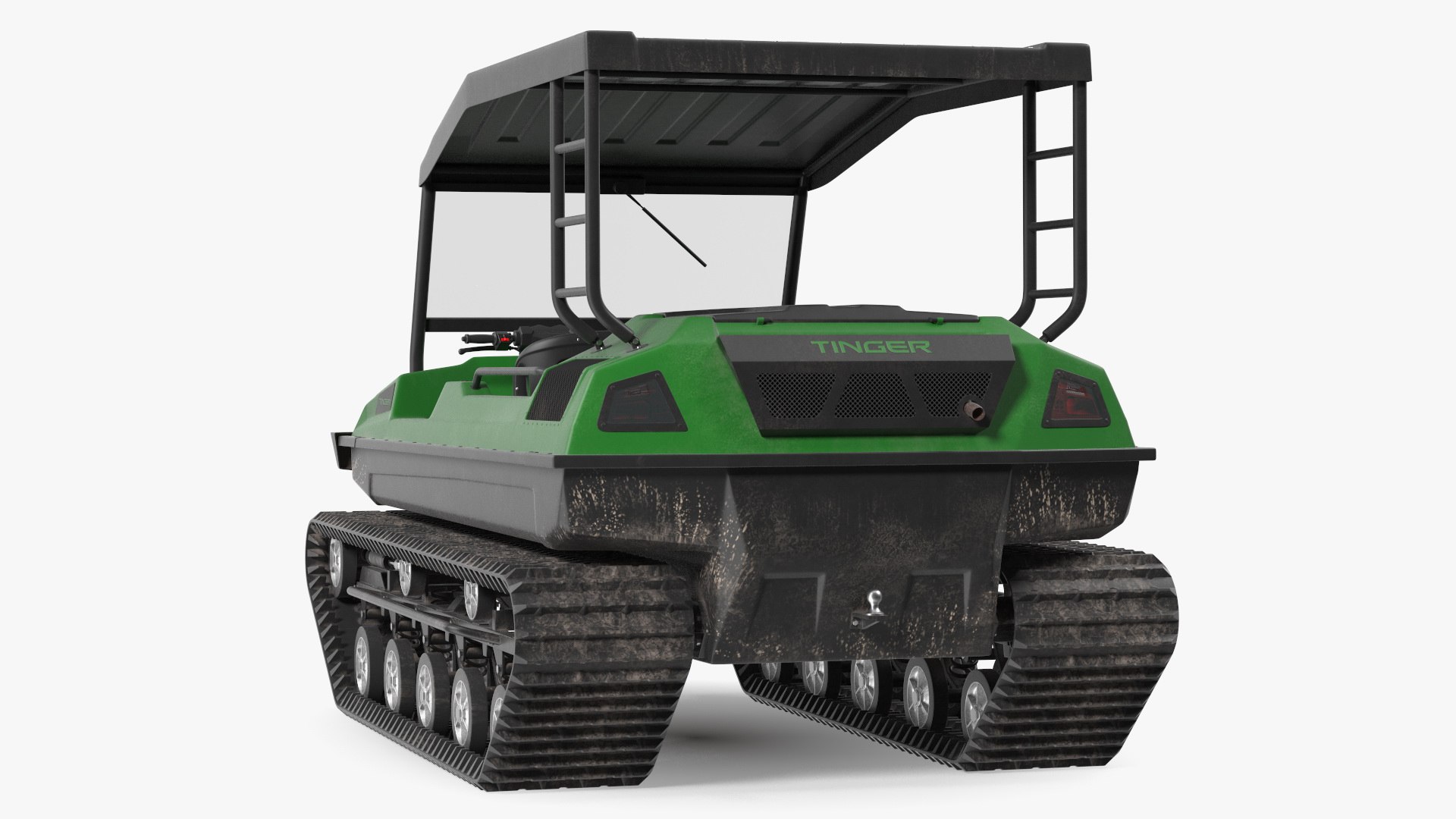3D model ATV Tinger Track Dirty - TurboSquid 2003141