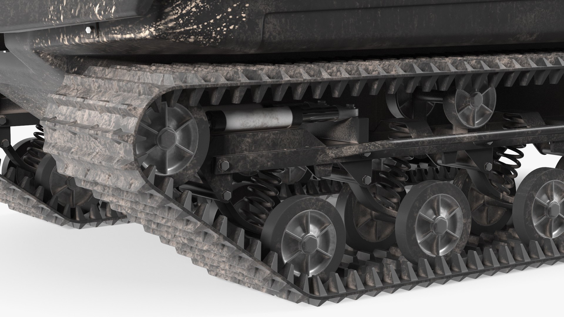 3D model ATV Tinger Track Dirty - TurboSquid 2003141