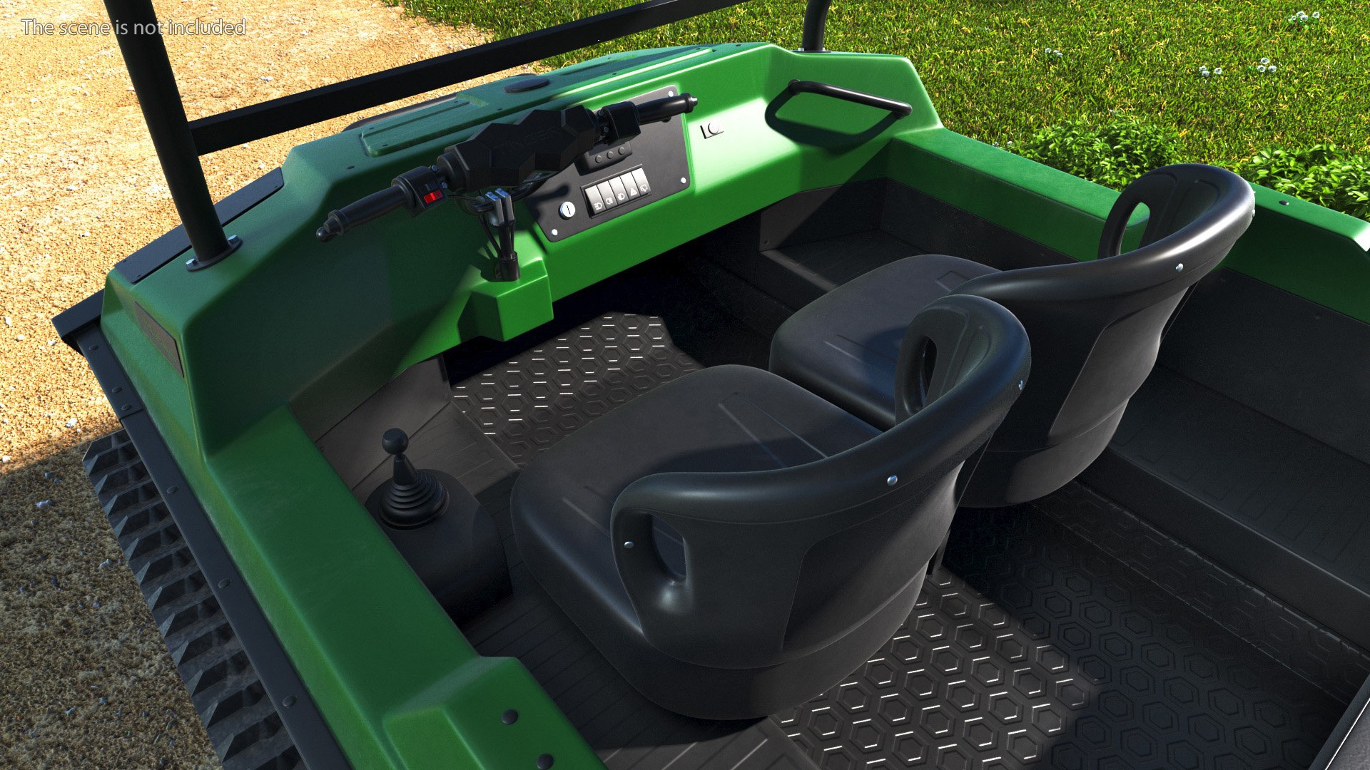3D Model ATV Tinger Track Dirty - TurboSquid 2003141