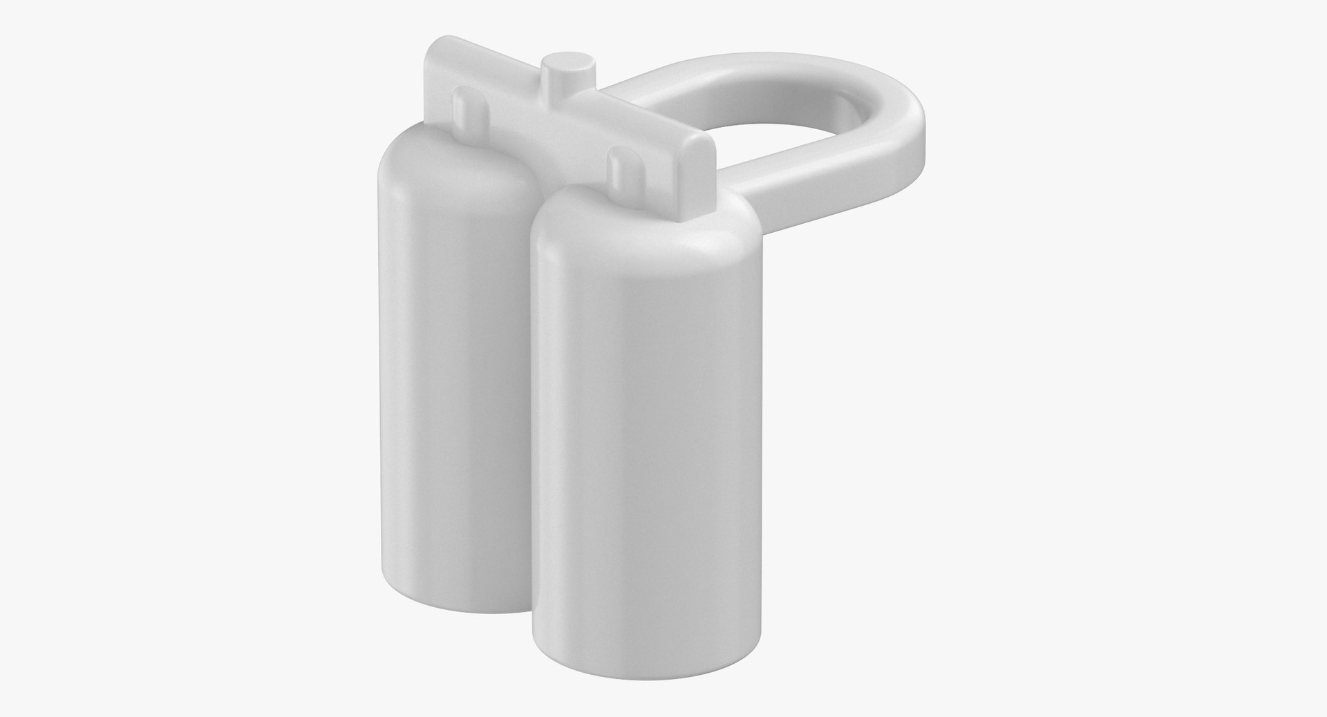 3D lego astronaut oxygen tank model - TurboSquid 1375449