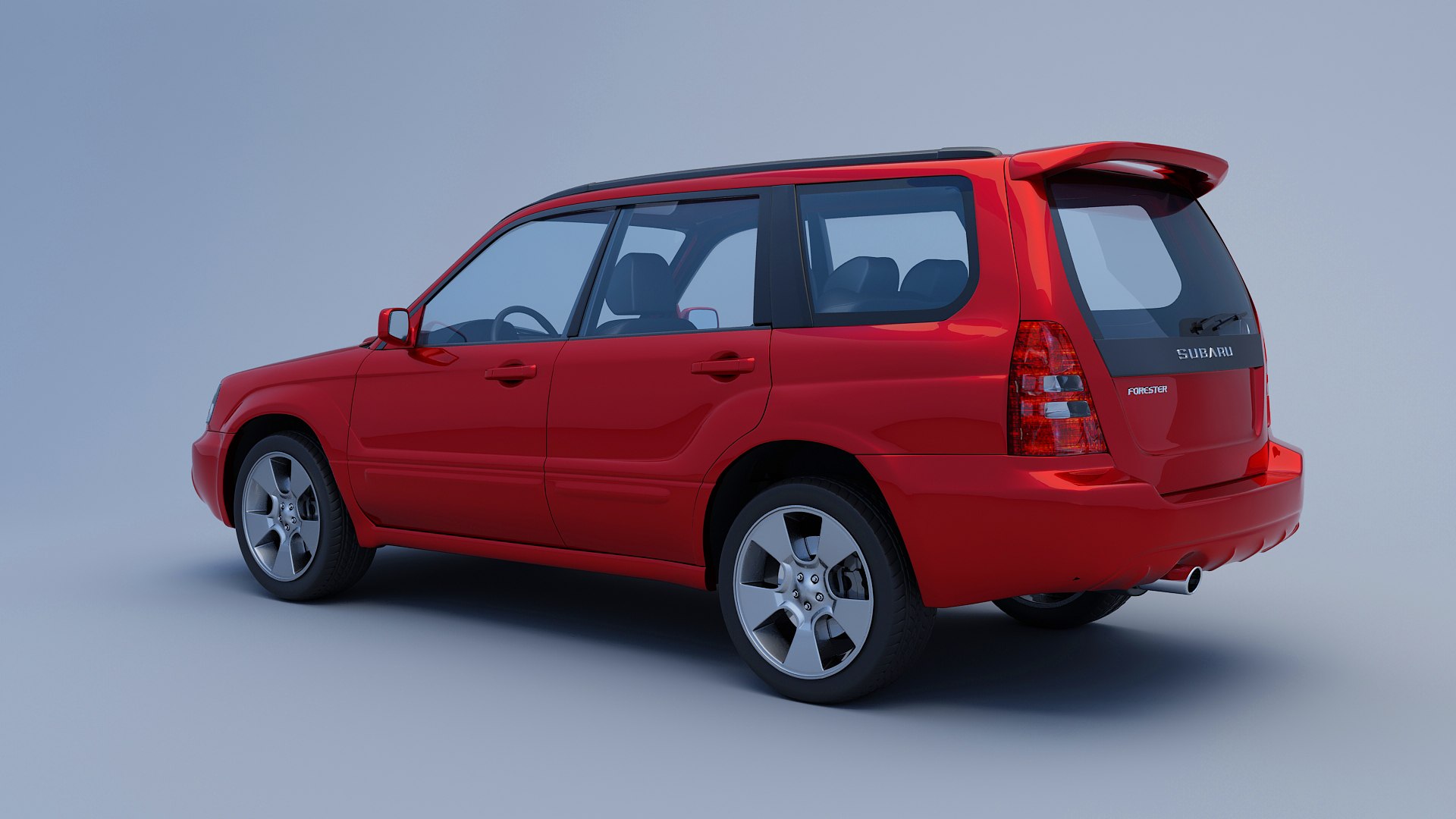 3D Subaru Forester Sg5 - TurboSquid 1508635