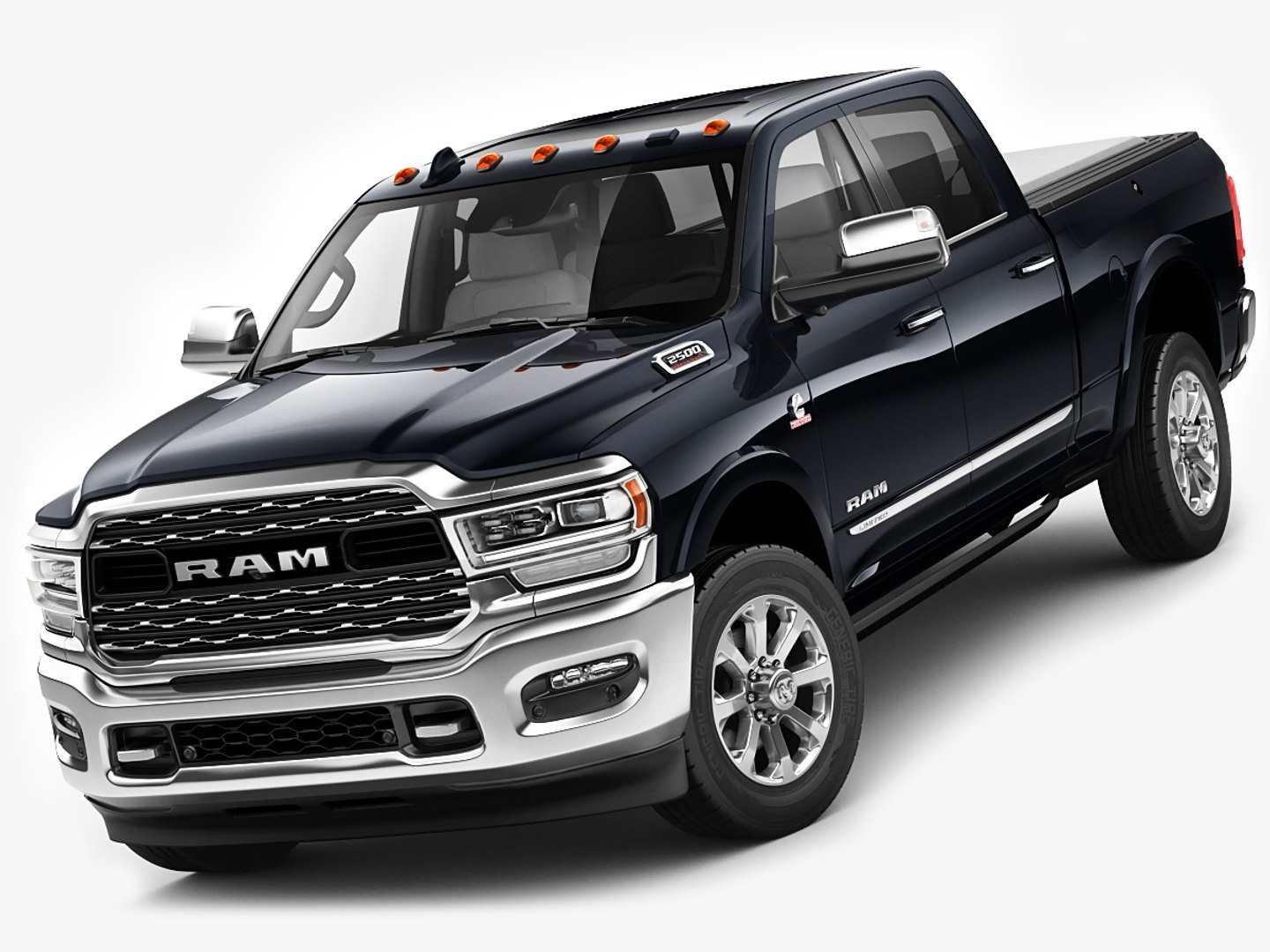 Ram 2500 hd 3D model - TurboSquid 1412893
