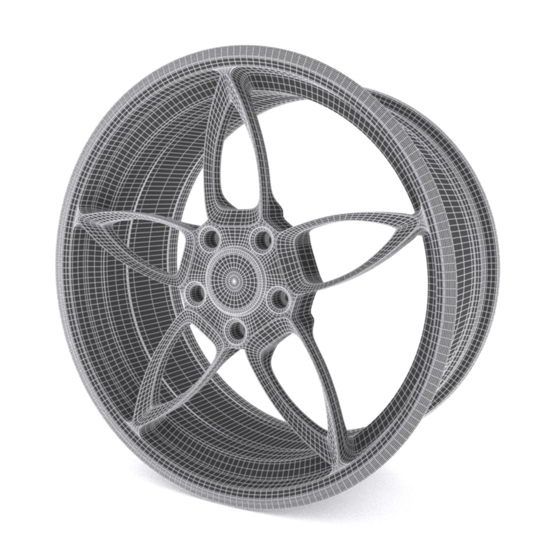 3D Concept Car Wheel - TurboSquid 1187164