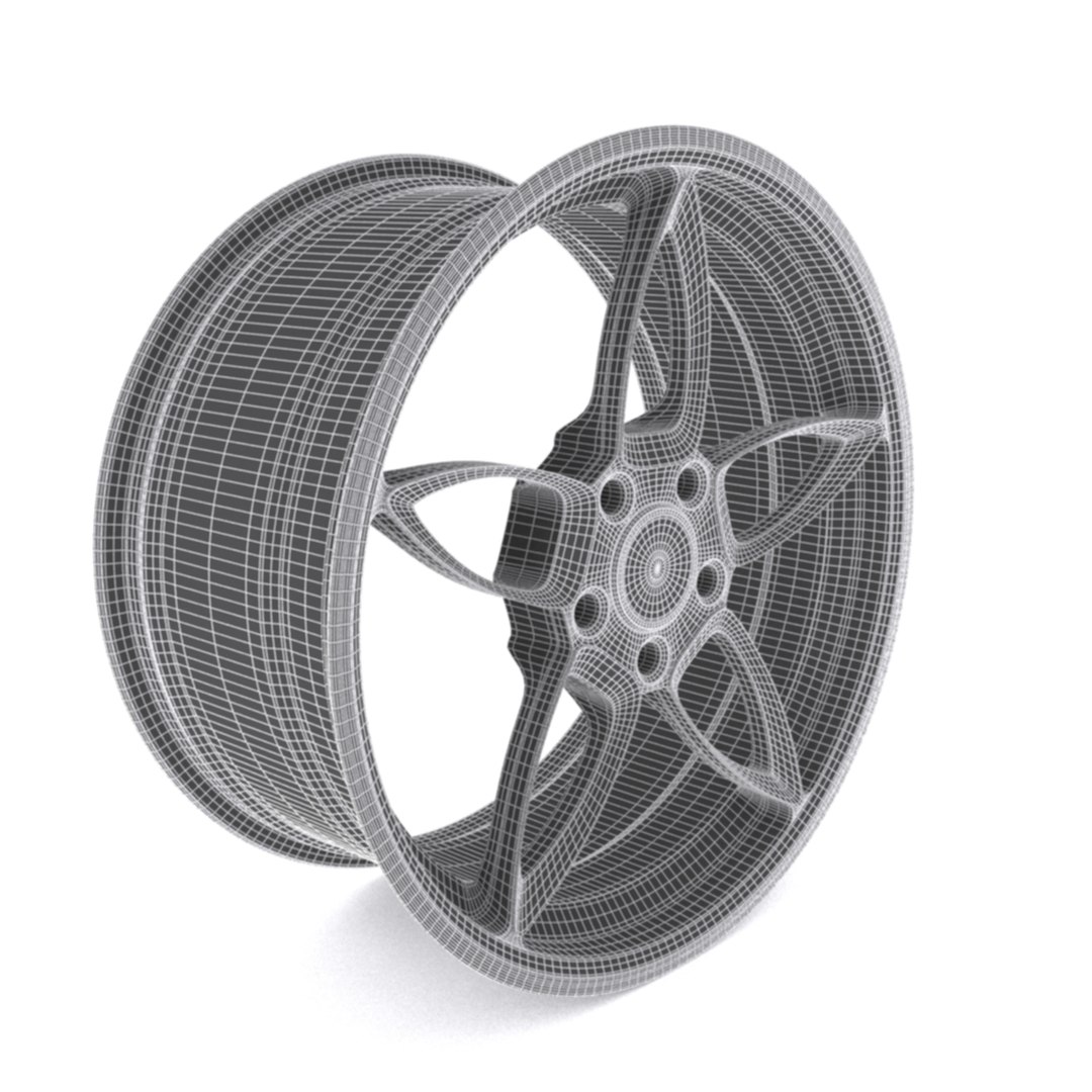 3D Concept Car Wheel - TurboSquid 1187164