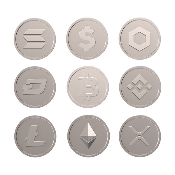 3D Crypto Coins 3d models - TurboSquid 1863341
