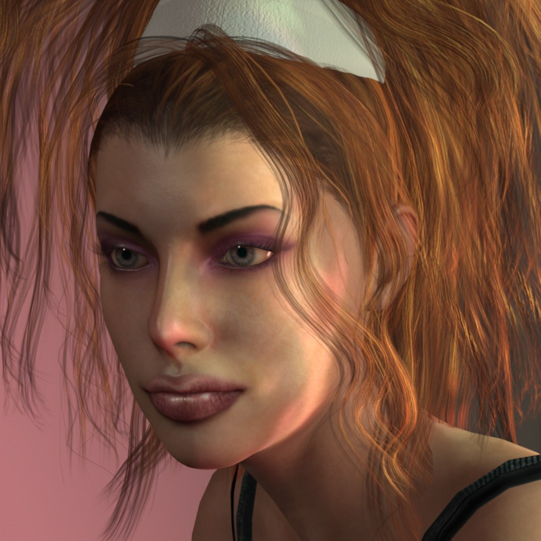 Realistic Fashion Rigged 3D Model - TurboSquid 1499678