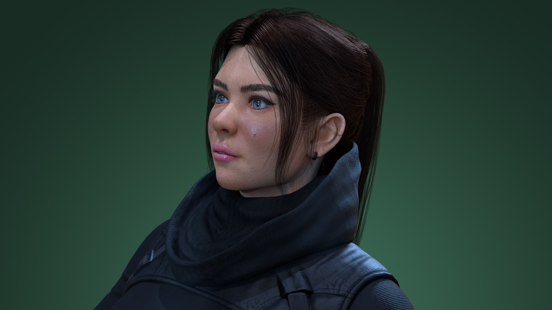 3D Spy Girl - Game Ready VR AR Low-poly 3d Model - TurboSquid 2070188