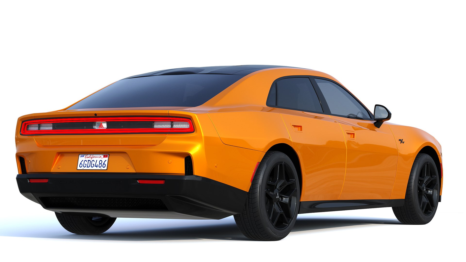 Dodge Charger Daytona 4-door 2025 3D Model - TurboSquid 2210291