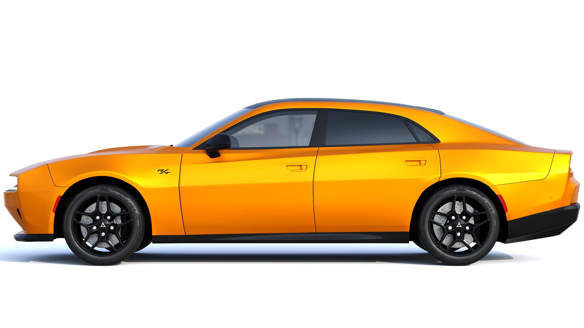 Dodge Charger Daytona 4-door 2025 3D Model - TurboSquid 2210291