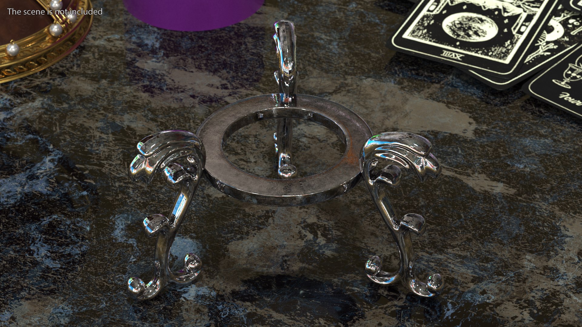 3D Model Silver Souvenir Stand - TurboSquid 2021332