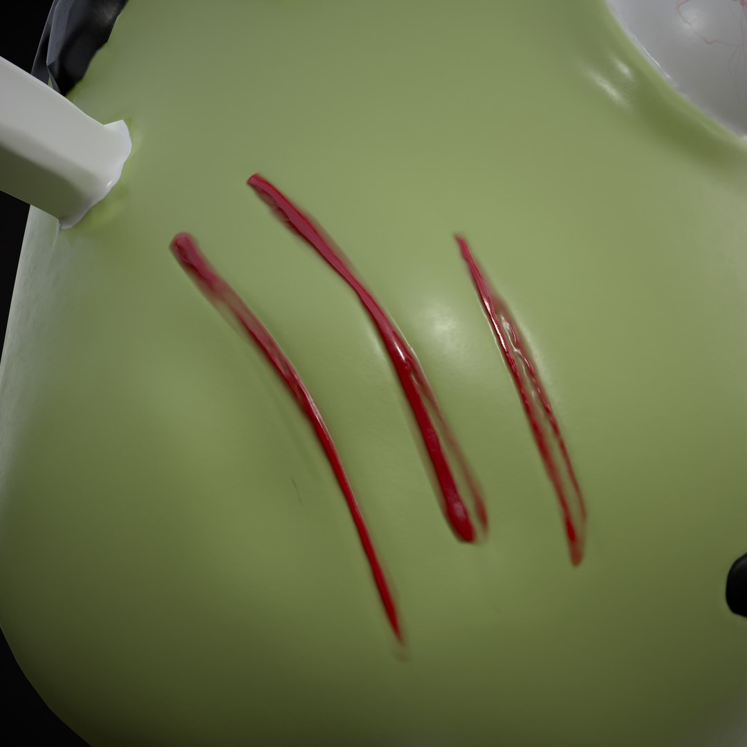 Frankenstein Cake Pop 3D - TurboSquid 2078328
