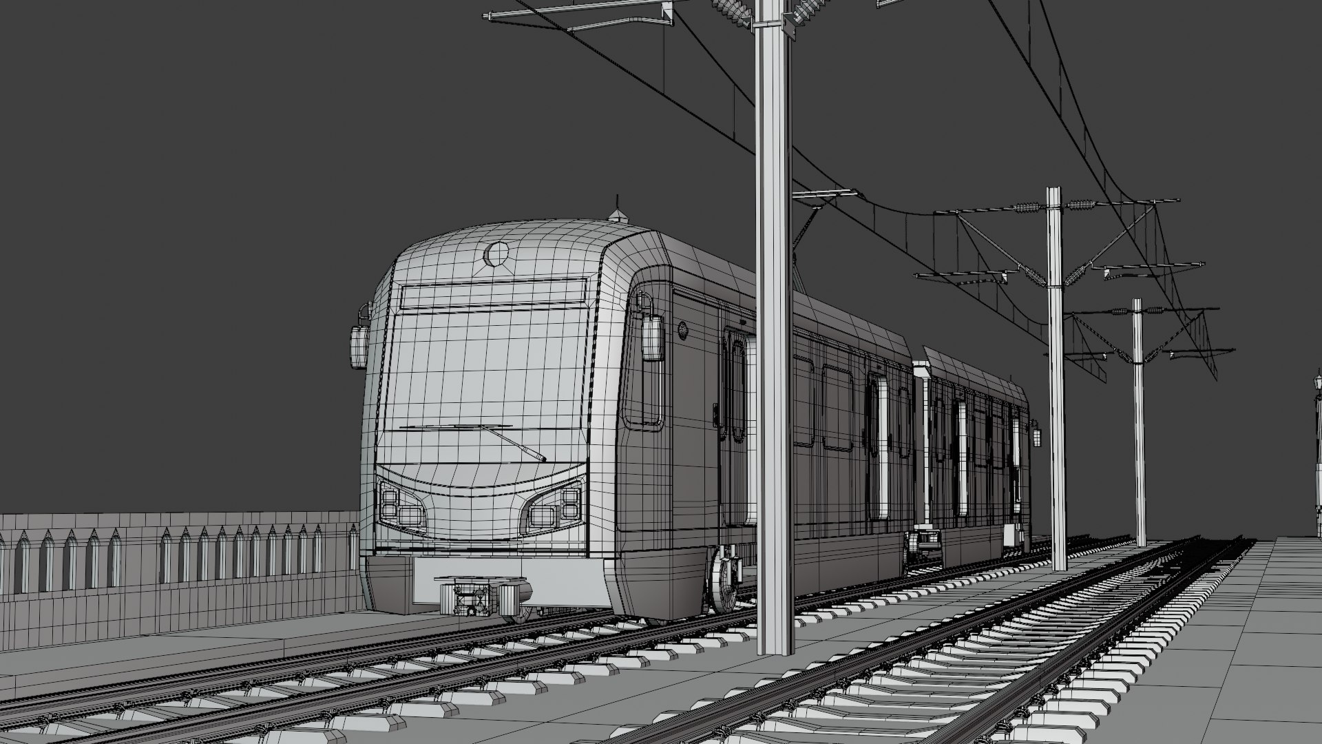 3D LA Light Rail Bridge II - TurboSquid 2246118