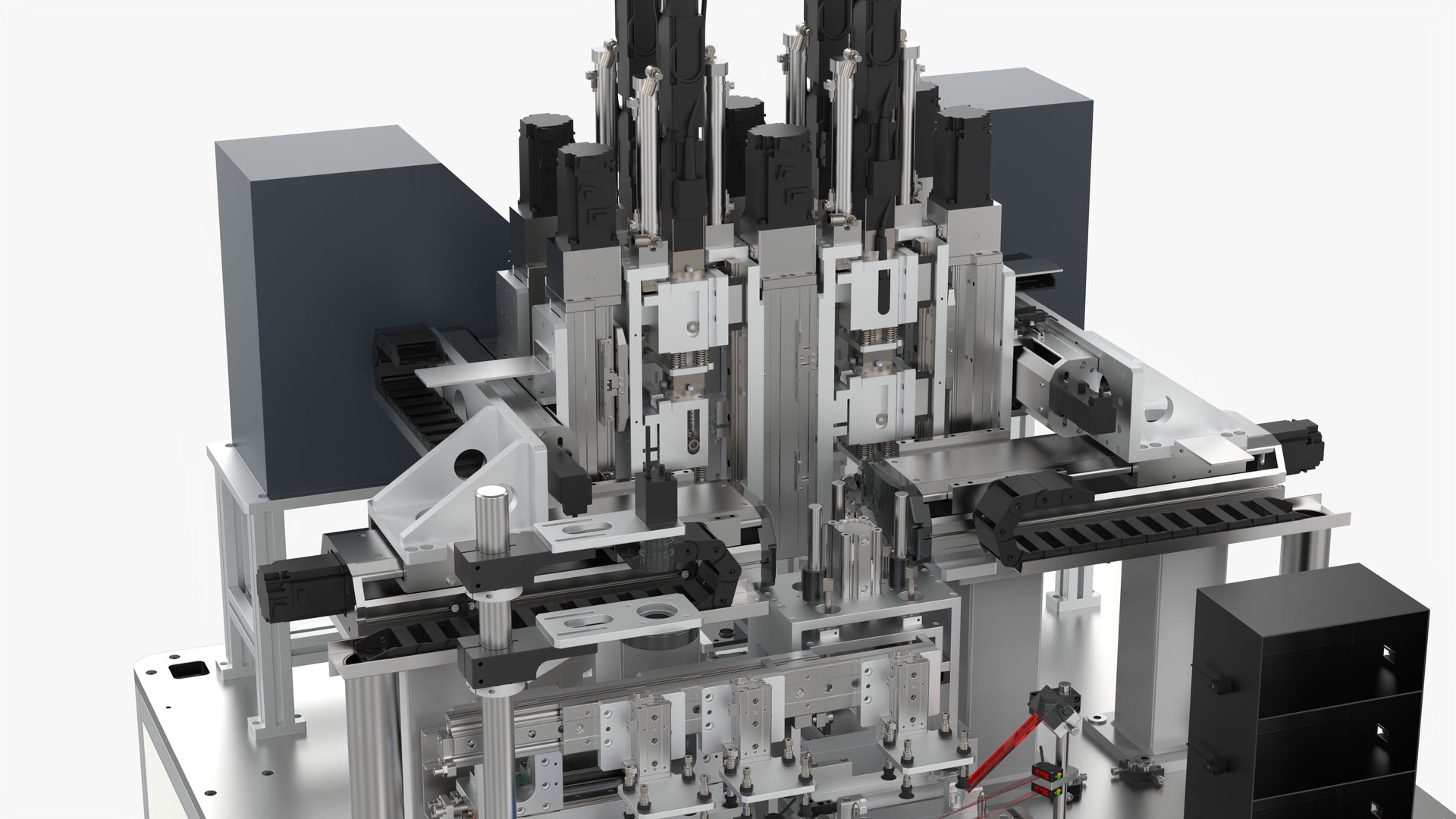 Multi-axis Automatic Locking Screw Machine 3D Model - TurboSquid 2022125