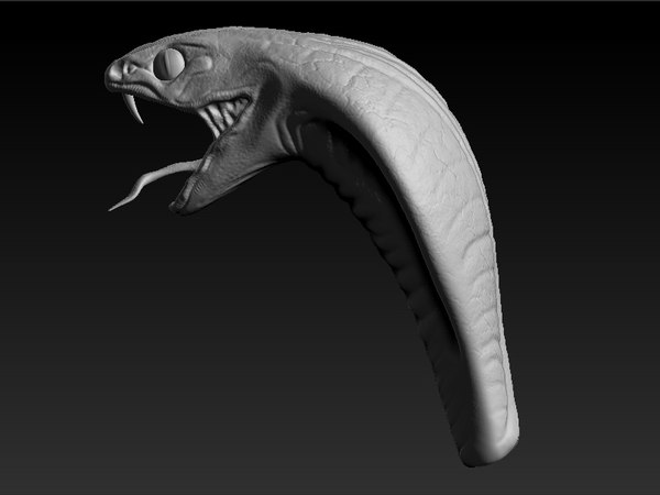 3d model cobra head