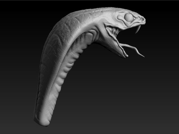 3d model cobra head