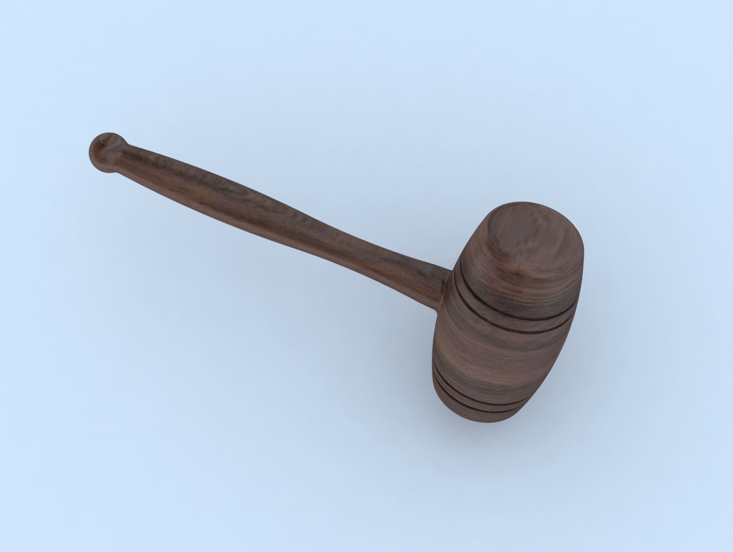 Wood Mallet 3d Max