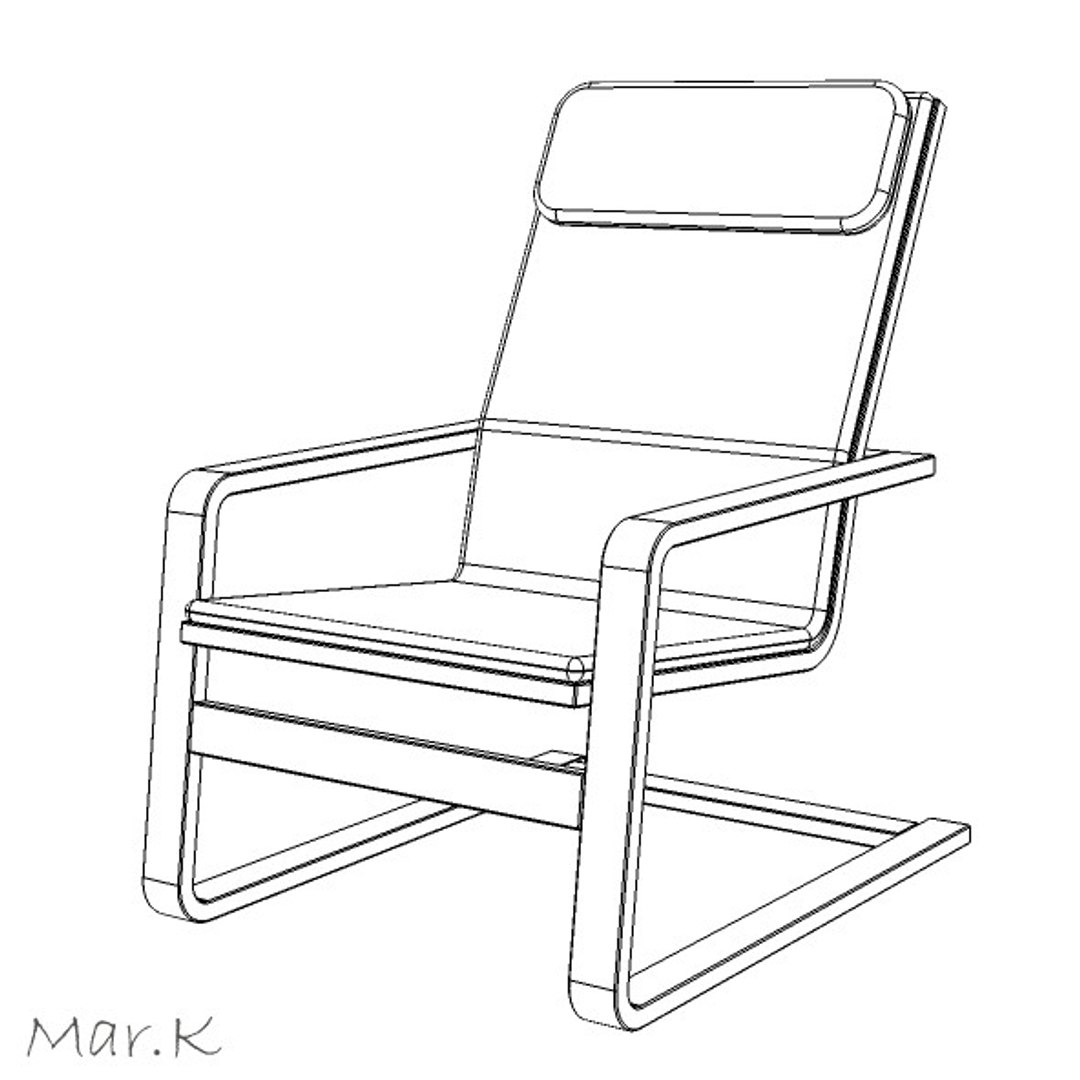 Chair Pello 3d Model